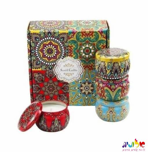 רבעיית נרות ריחניים בריחות עשירים ומגוונים לבחירה: קנה עבור 99.00 ...